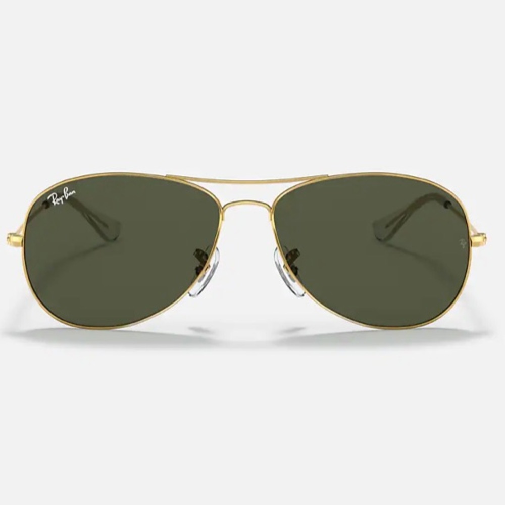 Ray-Ban Rb3362 Cockpit Aviator Sunglasses Green Class… - Gem